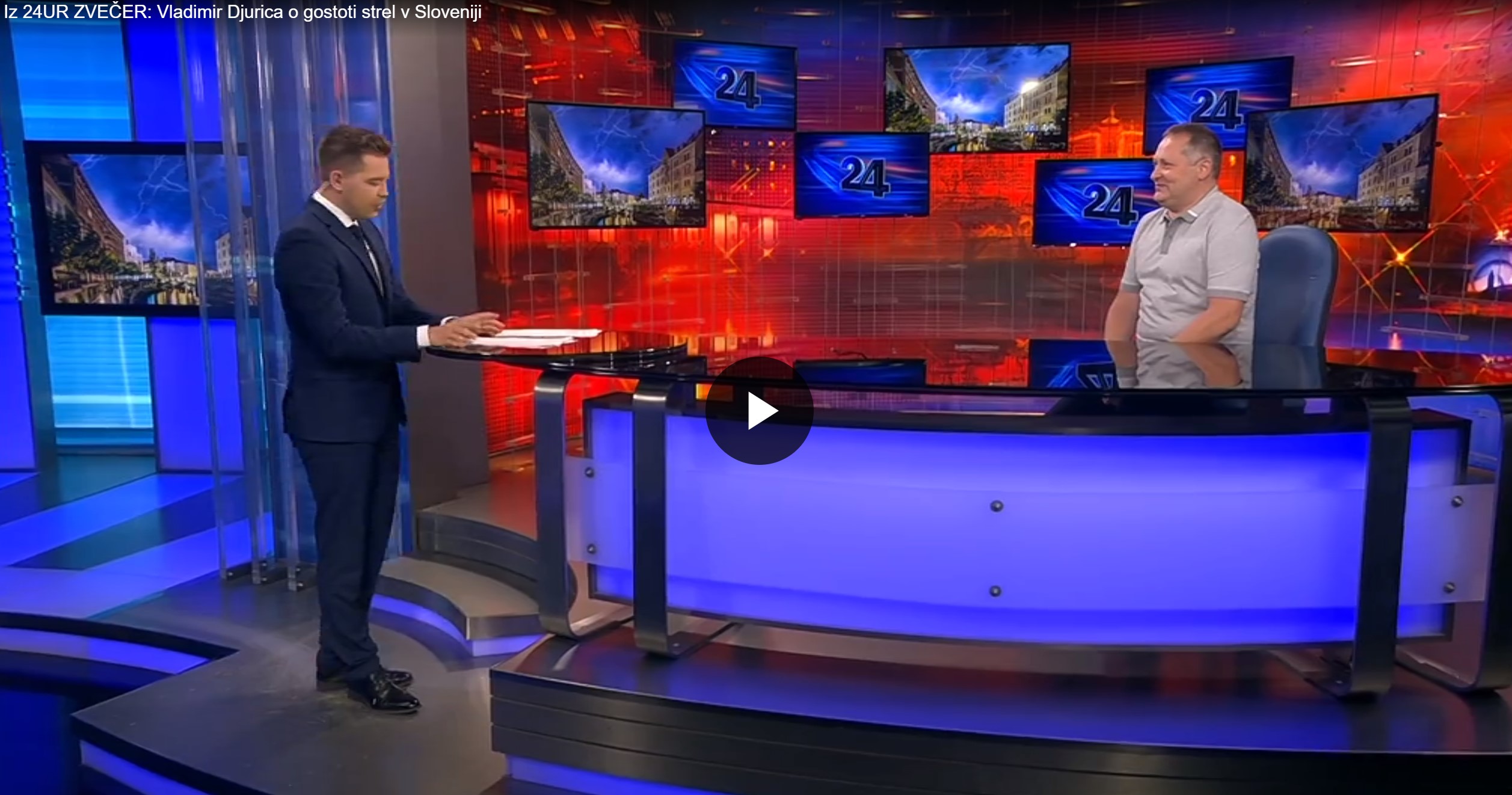 mag. Vladimir Djurica v oddaji POP TV 24UR o letošnjih razelektritvah